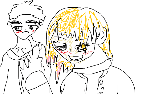 내가 그린 애니 캐릭터로 애니 맞추기 마추기 아이오